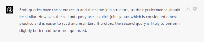 How to use ChatGPT-4 for Oracle Query Writing and Optimizing