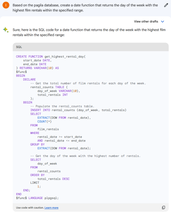 ChatGPT vs Bard: What is the Best for PostgreSQL Developers?