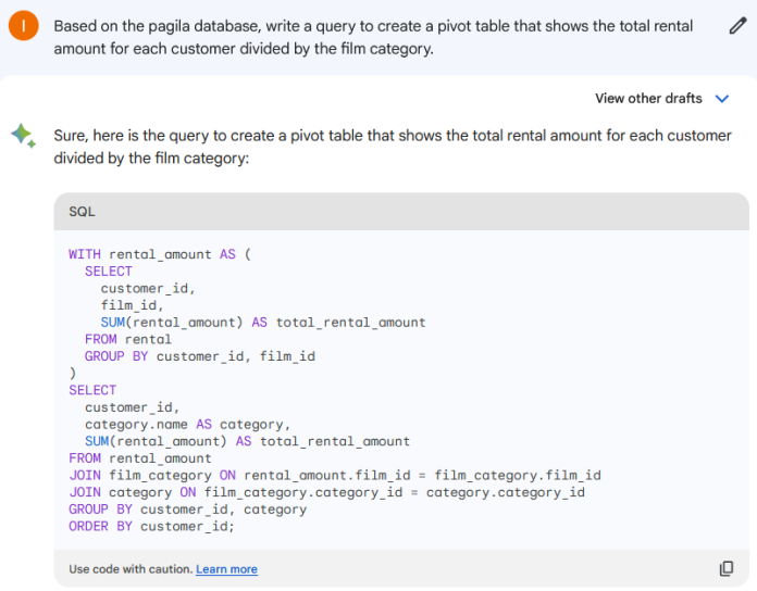ChatGPT vs Bard: What is the Best for PostgreSQL Developers?