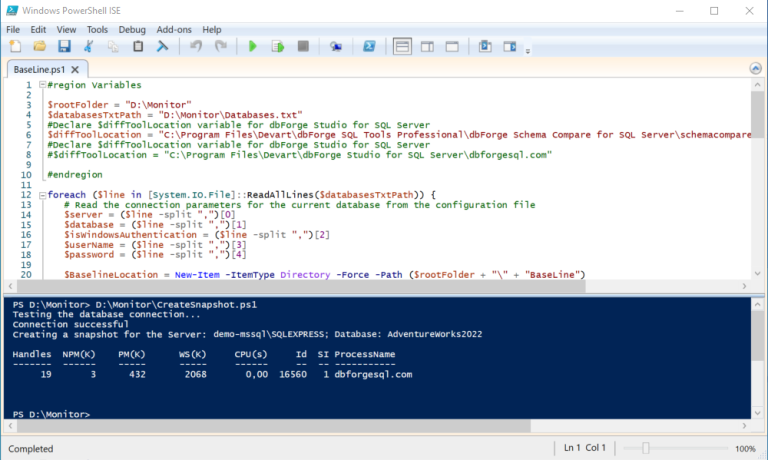 How to Automatically Track Database Schema Changes With PowerShell Scripts - Devart Blog