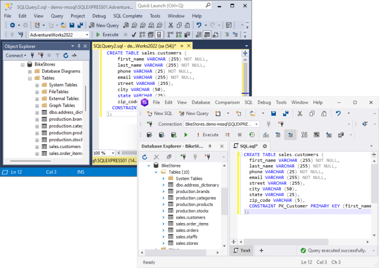 CREATE TABLE in SQL Server – Guide With Examples