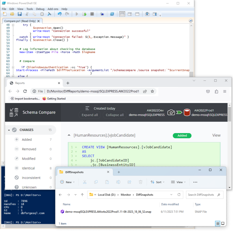 How to Automatically Track Database Schema Changes With PowerShell Scripts - Devart Blog