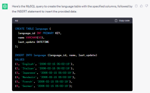 Import Any Data Formats to MySQL using ChatGPT