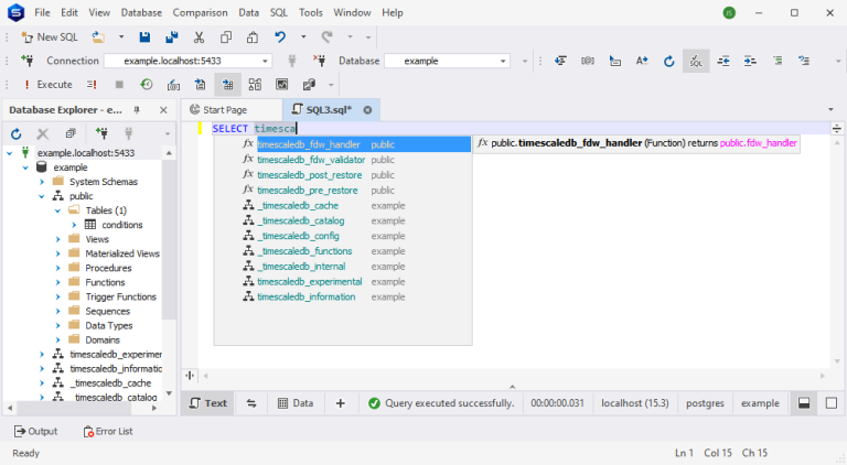 How dbForge Studio for PostgreSQL With Support for TimescaleDB Enhances Time-Series Data Management