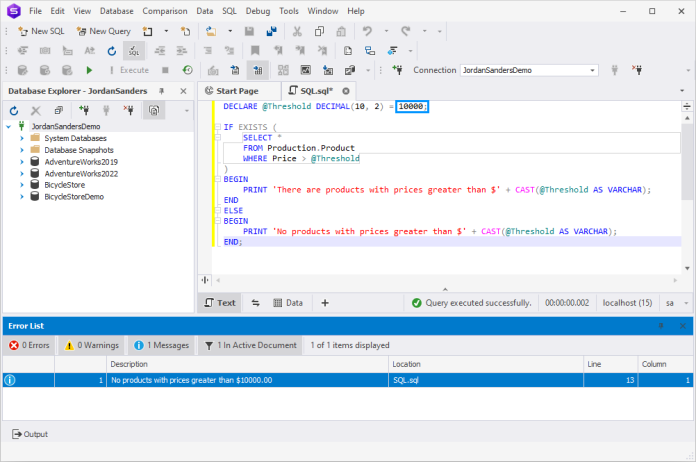 IF THEN Statement in SQL Server - From Basics to Advanced