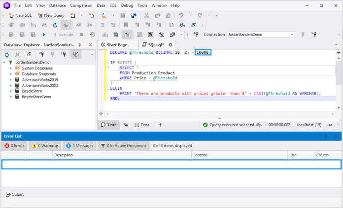 IF THEN Statement in SQL Server - From Basics to Advanced