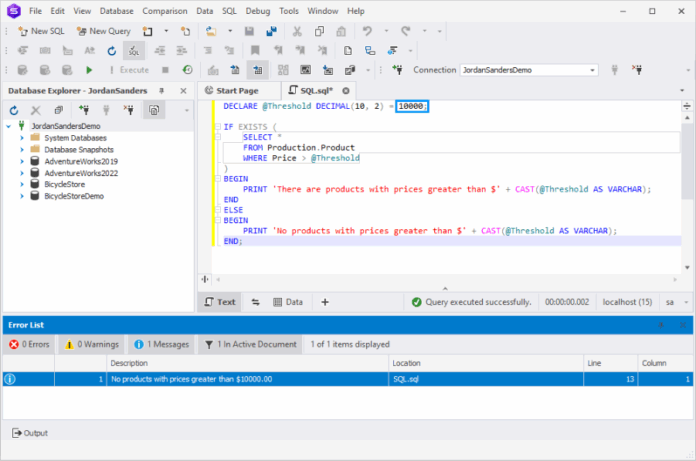 IF THEN Statement in SQL Server - From Basics to Advanced