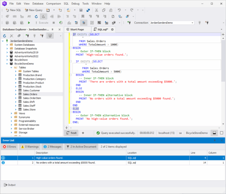 IF THEN Statement in SQL Server - From Basics to Advanced