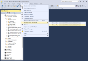 How to Recover Recently Closed Tabs in SSMS Using SQL Complete - Devart Blog