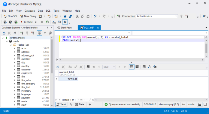 Round In Mysql Syntax Examples And Practical Applications