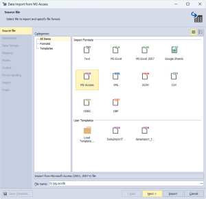 Bulk Import from MS Access to SQL Server - with Data Pump