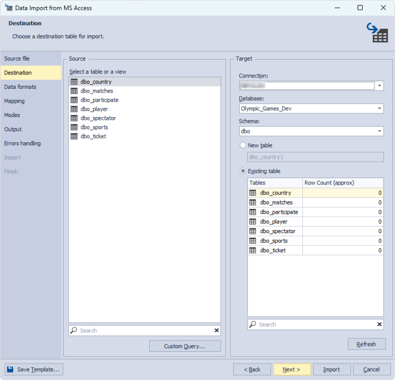 Bulk Import from MS Access to SQL Server - with Data Pump