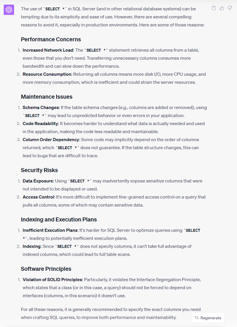 How to Find, Replace, or Fix Asterisks in SELECT Statements