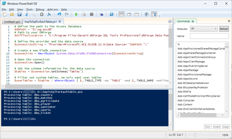 Bulk Import from MS Access to SQL Server - with Data Pump