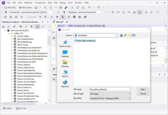 Creation of Images with Microsoft Designer and Their Storage in SQL Server