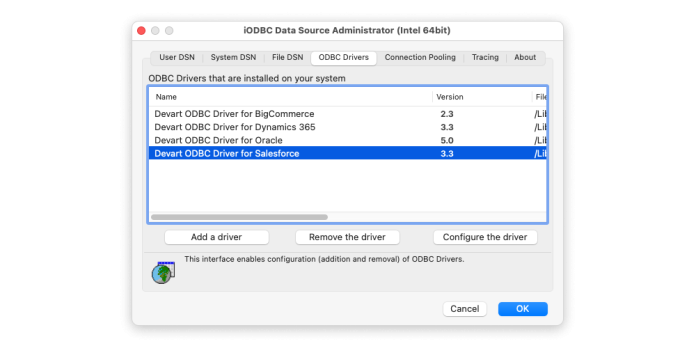Installing and Configuring ODBC Drivers on macOS: A Complete Walkthrough