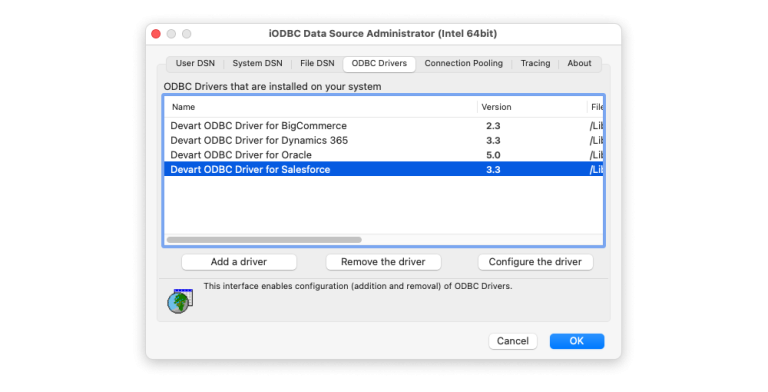 Installing and Configuring ODBC Drivers on macOS: A Complete Walkthrough