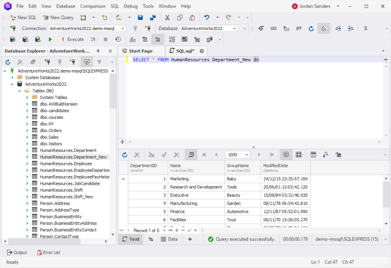 BCP Utility vs dbForge Studio for SQL Server - Import/Export