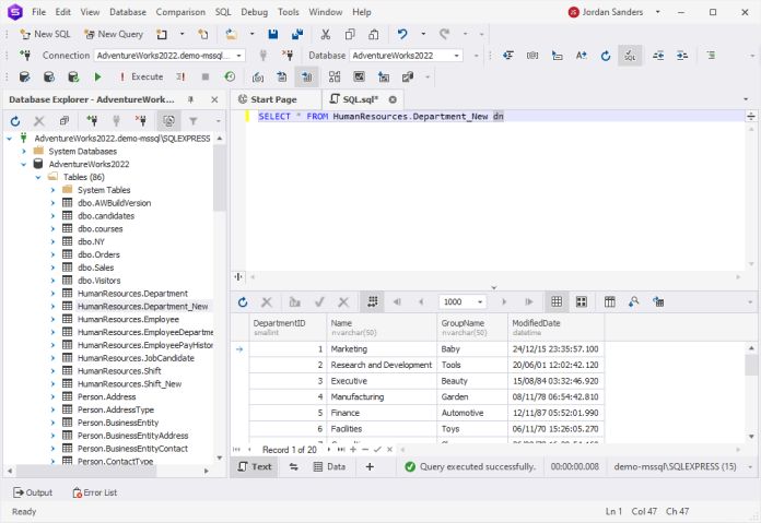BCP Utility vs dbForge Studio for SQL Server - Import/Export