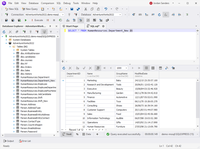BCP Utility vs dbForge Studio for SQL Server - Import/Export