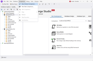 Check IF Database Exists in SQL Server – using Schema Compare