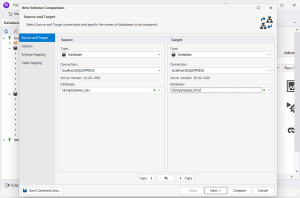 Check IF Database Exists in SQL Server – using Schema Compare