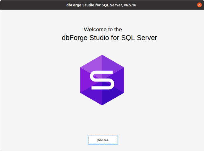 Running dbForge Studio for SQL Server on Linux — using WINE