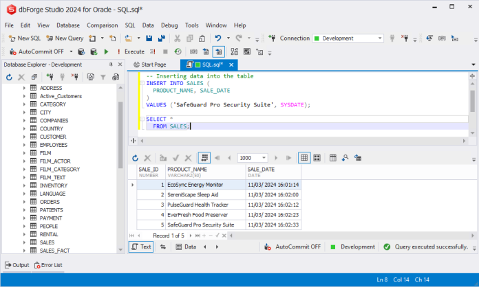 Oracle CREATE SEQUENCE — Syntax, Usage and Examples