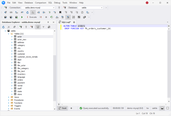 Mysql Foreign Keys Create Display And Remove With Ease