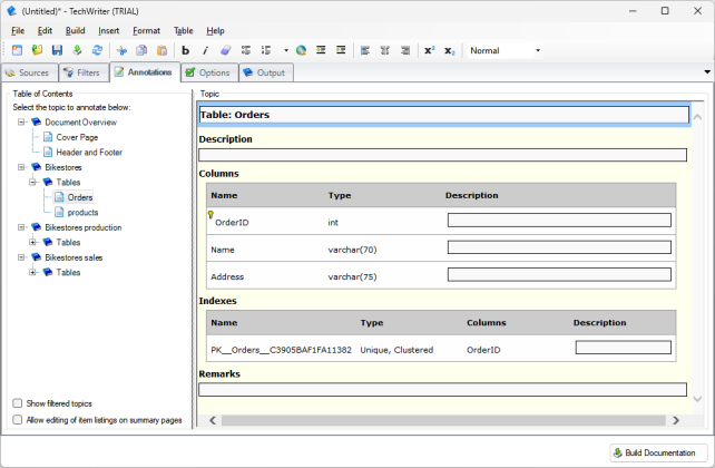 Top 9 Database Documentation Tools - Free and Paid
