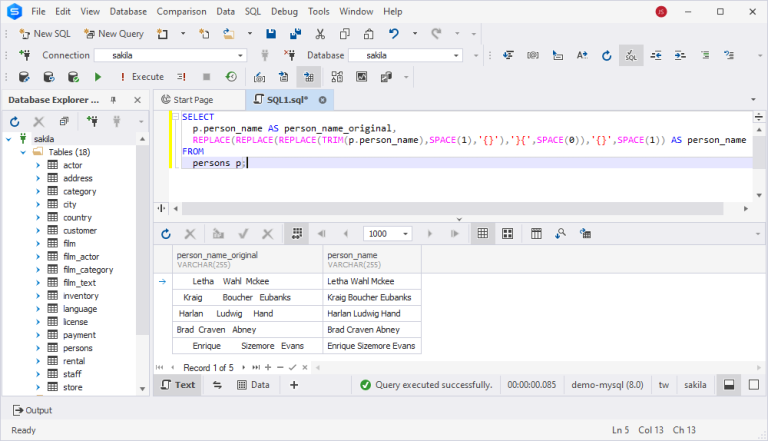 Mysql String Functions In Action Devart Blog 5605