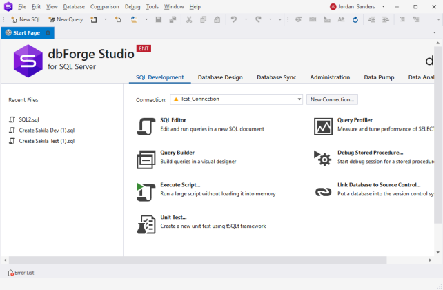 Java Web UI Development - with Azure SQL Server and dbForge Studio