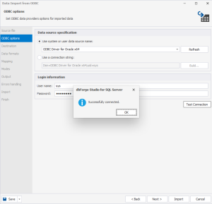 Data Migration from Oracle to SQL Server - with ODBC Tools