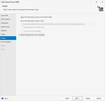 Data Migration from Oracle to SQL Server - with ODBC Tools