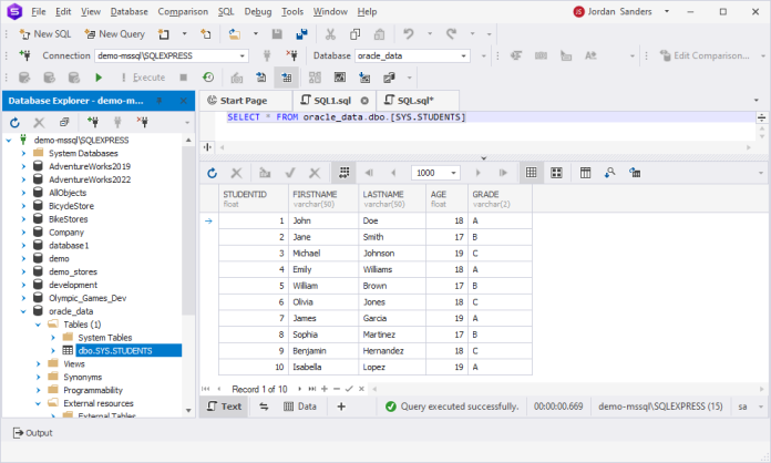 Data Migration from Oracle to SQL Server - with ODBC Tools