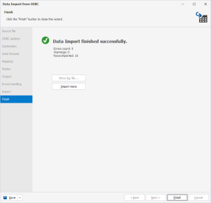 Data Migration from Oracle to SQL Server - with ODBC Tools