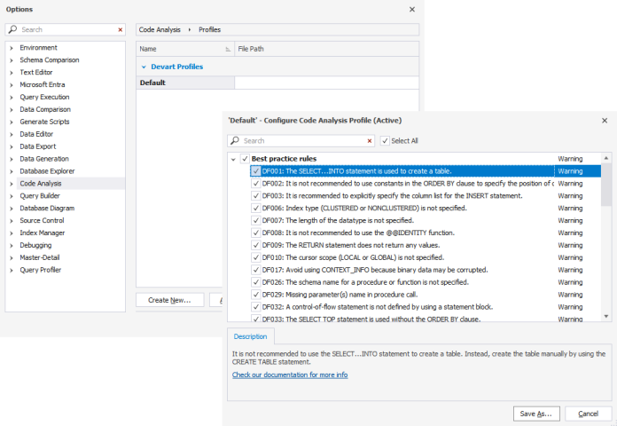 dbForge Tools for SQL Server 7.0: Big Release Overview - Devart Blog