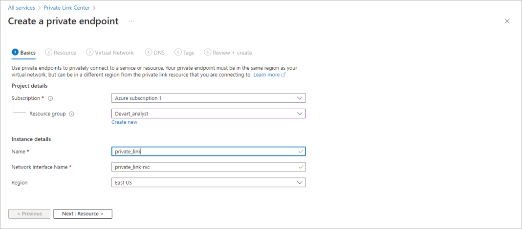 How To Connect To Azure Sql Database Using Azure Private Link Devart Blog 7603