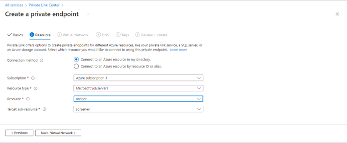 How to Connect to Azure SQL Database Using Azure Private Link - Devart Blog