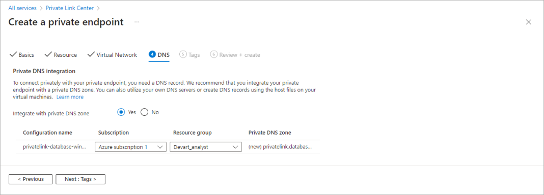 How To Connect To Azure Sql Database Using Azure Private Link Devart Blog 0350