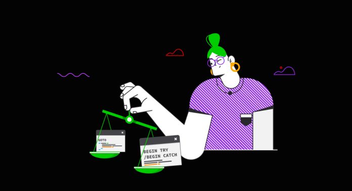 Why BEGIN TRY/BEGIN CATCH is better than GOTO — in T-SQL Error Handling