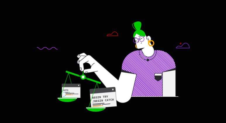 Why BEGIN TRY/BEGIN CATCH is better than GOTO — in T-SQL Error Handling