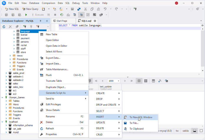 Mysql Insert Statement Inserting Rows Into A Table Devart Blog