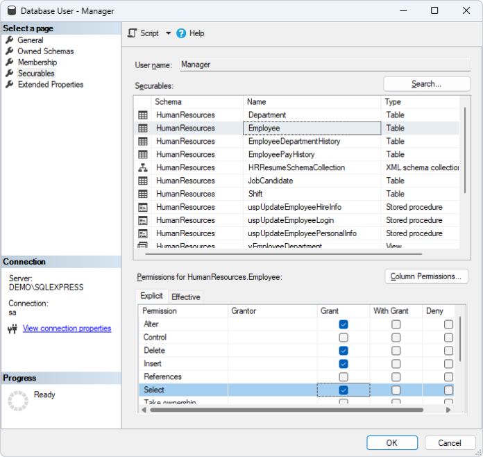 How to Create a New User in SQL Server and Manage Permissions