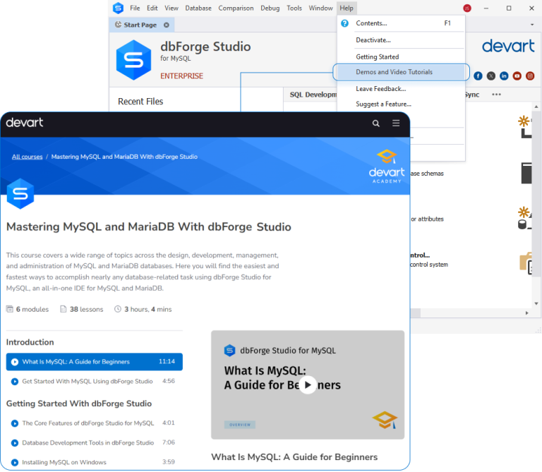 Time to Empower Yourself With the Newly Updated dbForge Tools for MySQL 10.1 - Devart Blog