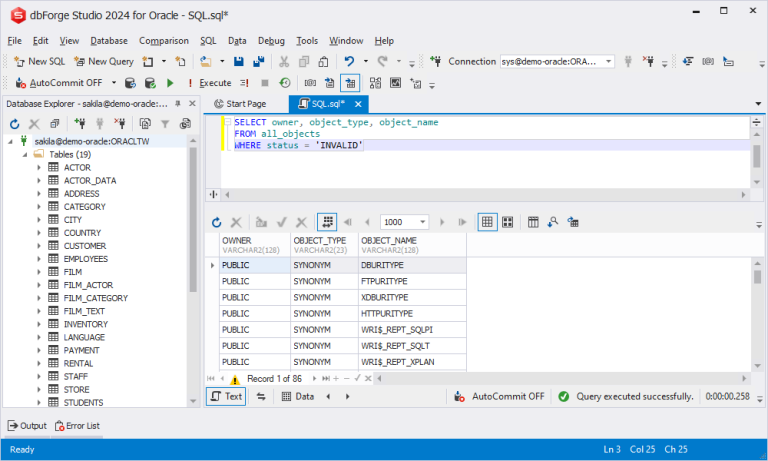 Find Invalid Objects in Your Databases - Devart Blog