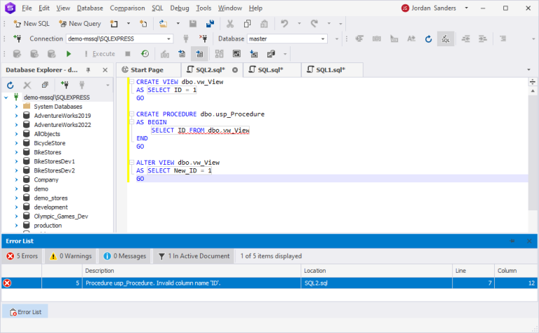 Find Invalid Objects in Your Databases - Devart Blog