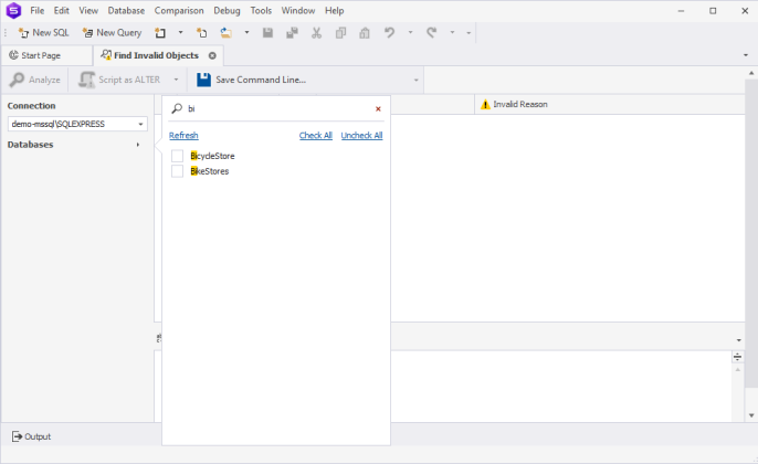 Find Invalid Objects in Your Databases - Devart Blog