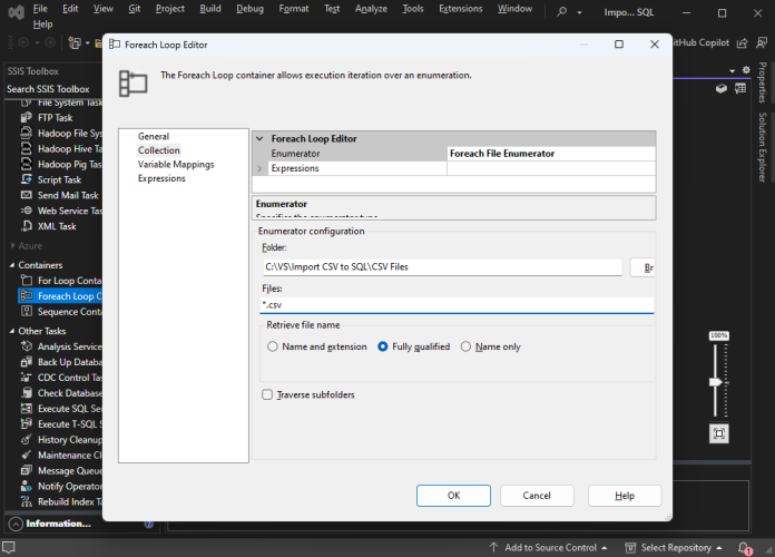 How to use SSIS Foreach Loop — Comprehensive Guide
