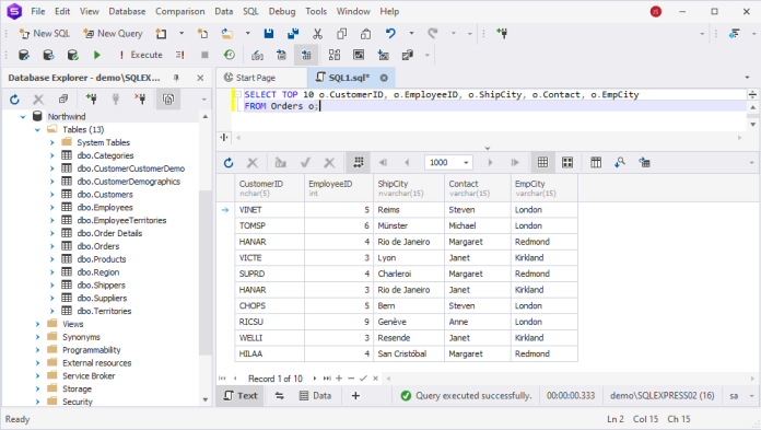 Sql Server Update Statement